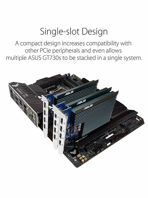 Buy ASUS GeForce GT 730 2GB GPU - 90YV0H20-M0NA00